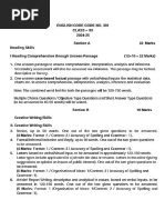 Class 12 English Core Exam Ideas 2025 26 CBSE | PDF