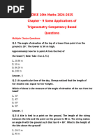Class IX Heron's Formula Worksheet | PDF | Area | Triangle