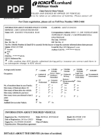 FUTURE GENERALI Motor-OD Claim Form | PDF