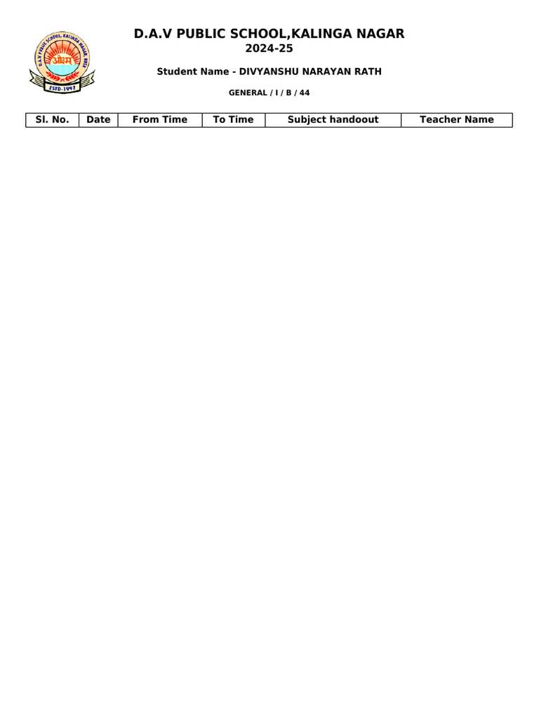 Student Course Coverage Report | PDF