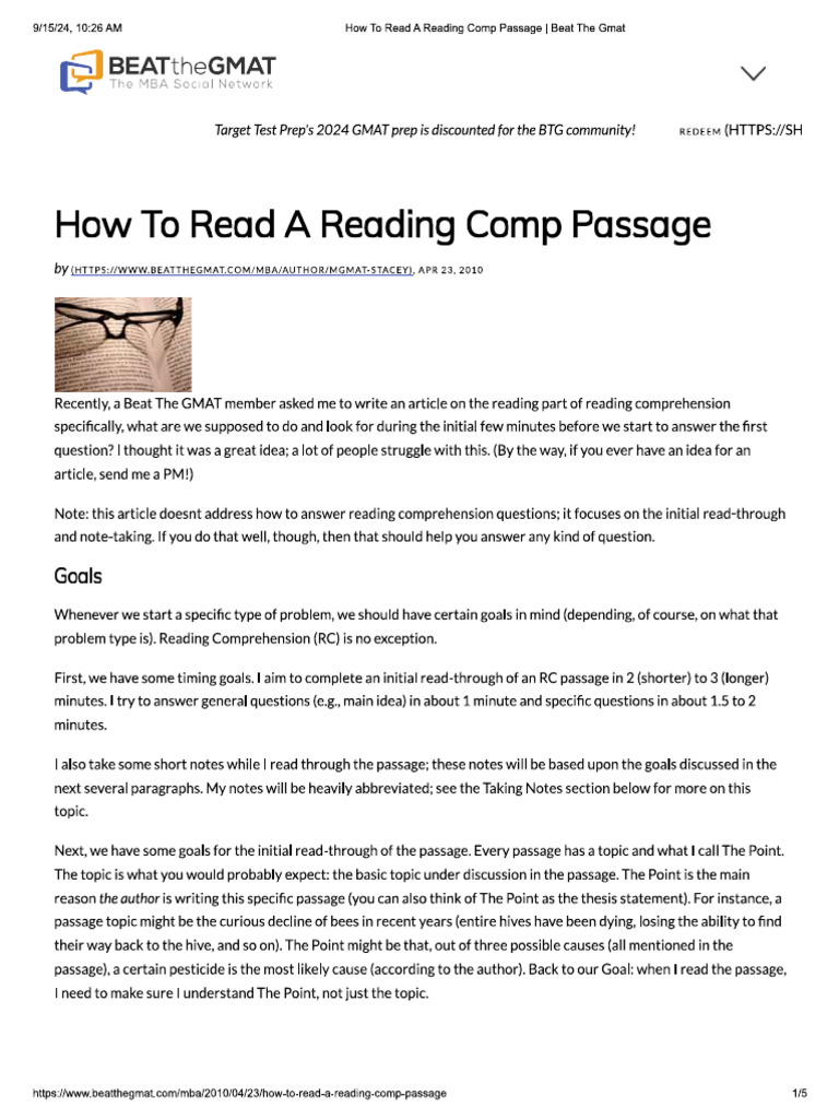 How To Read RC | PDF