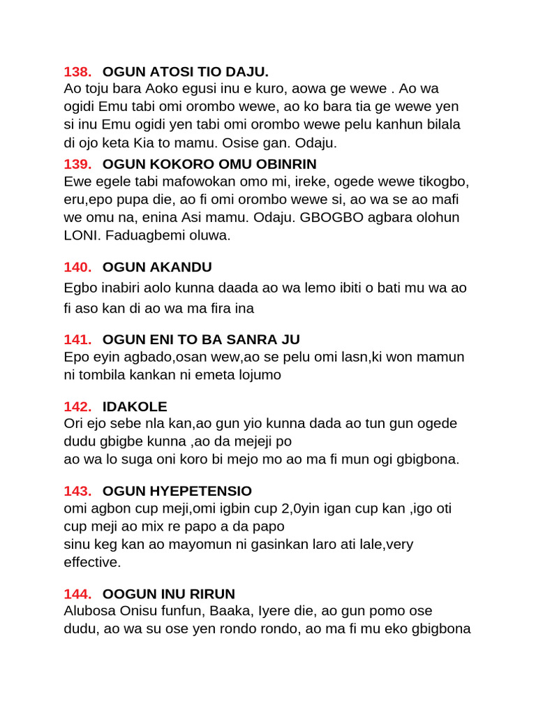 Ogu Ibile Gidi (3) | PDF