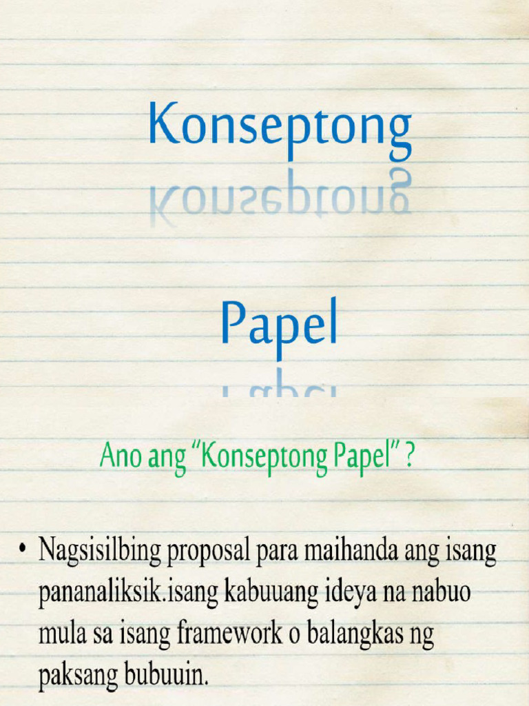 5.-konseptong-papel | PDF