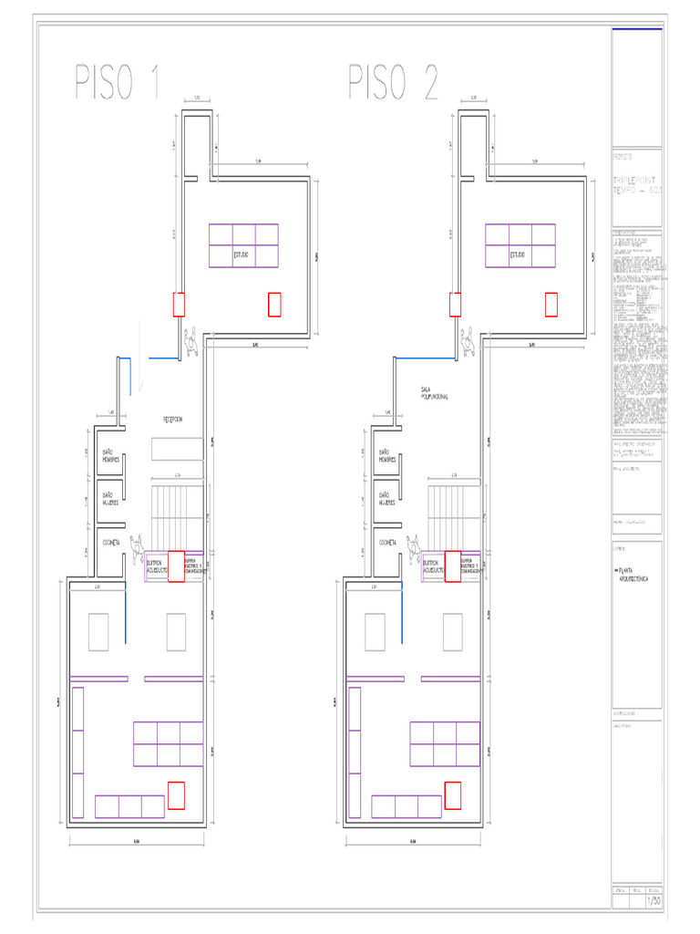 Planos Del Edificio | PDF