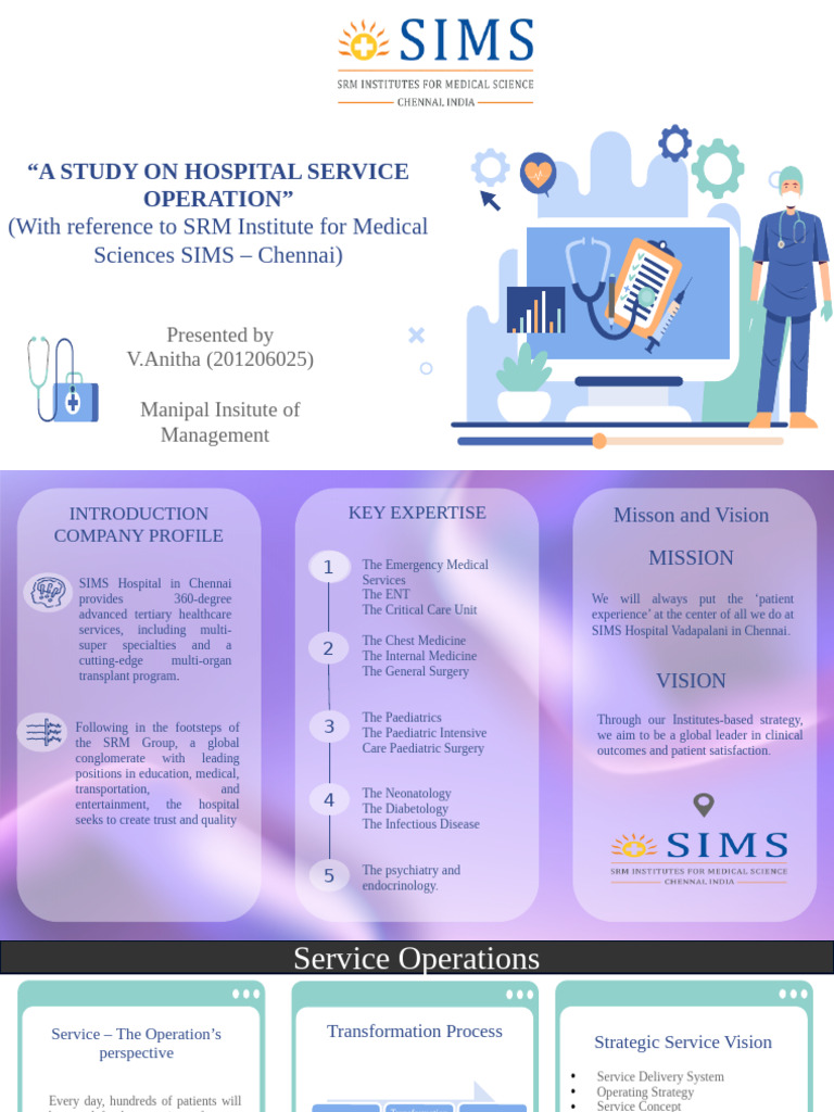 201206025-V.Anitha SIP | PDF | Health Care | Hospital