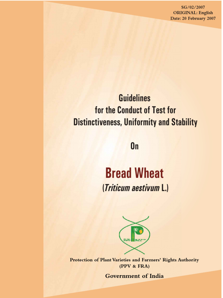 Gbread Wheat | PDF | Seed | Leaf