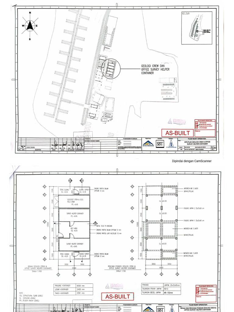 Geologi Crew Dan Office Suver Helper Container | PDF