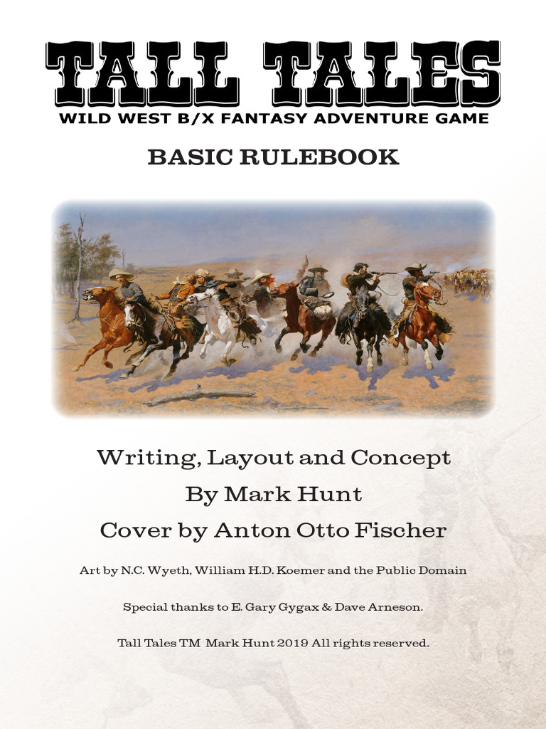 Old West Role-Playing Guide | PDF