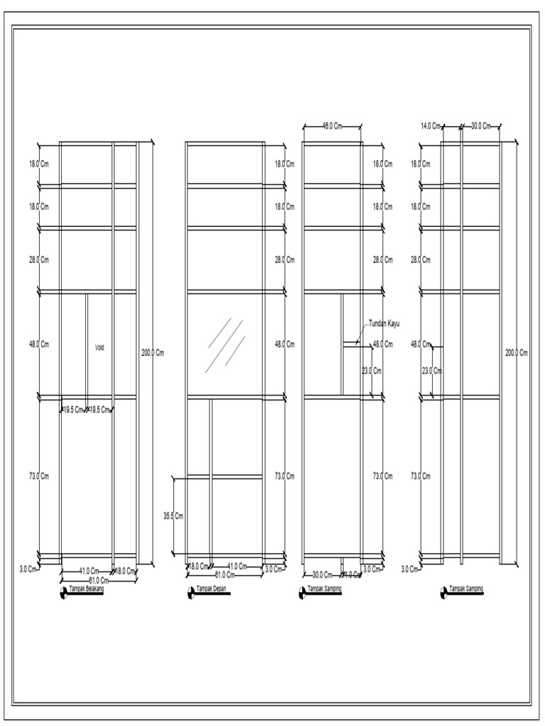 Ukuran Lemari-Layout1 | PDF