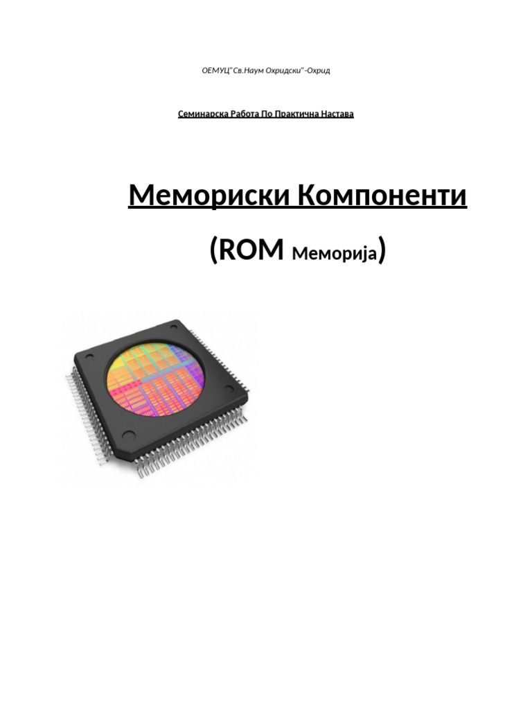 Seminarska-Rom Memorija | PDF