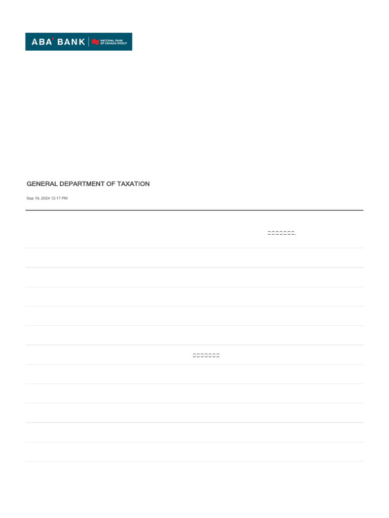 Tax Payment Receipt - Sep 19, 2024 | PDF | Payments | Money