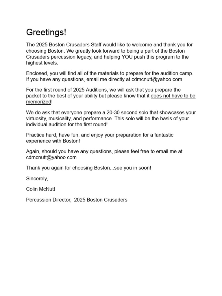 Boston Cover Letter and Technique Guide | PDF