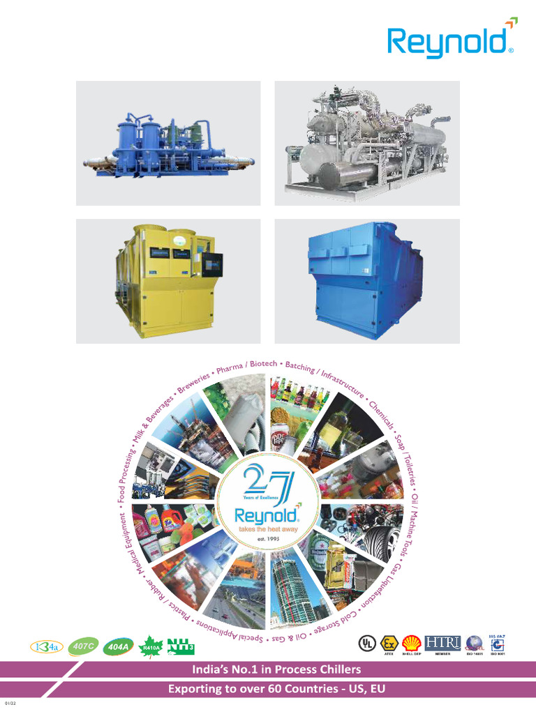 Reynold Chiller Manual Overview | PDF | Air Conditioning | Engineering ...
