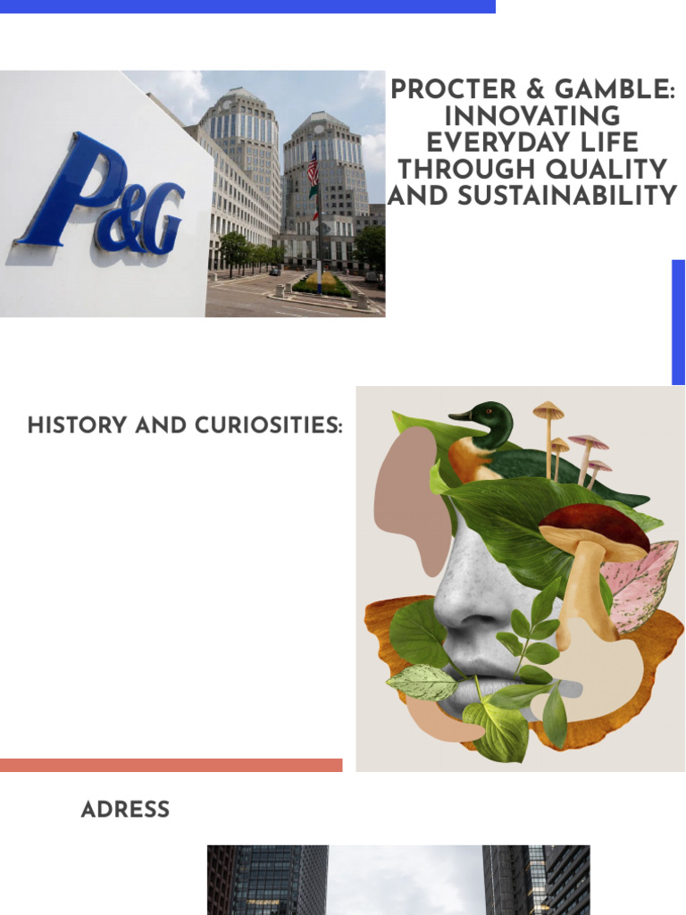 Slidesgo Procter Gamble Innovating Everyday Life Through Quality and ...