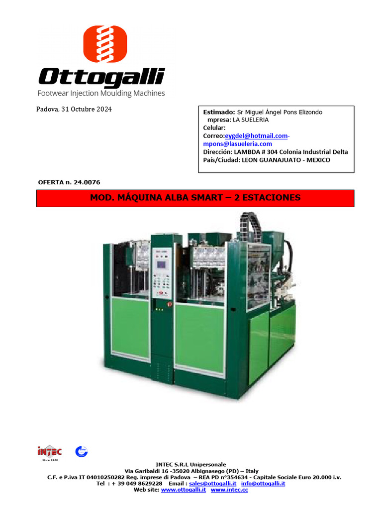 Offerta 24.0076 Alba Smart - La Sueleria Mexico | PDF