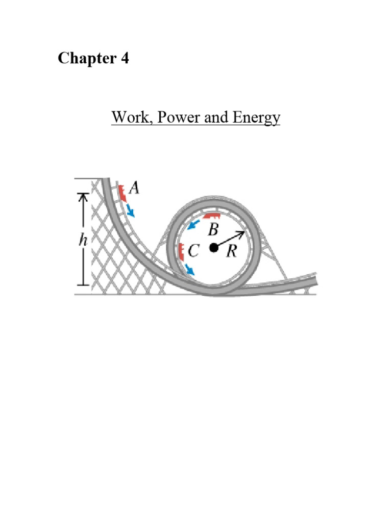 Work and Energy Concepts in Physics | PDF | Force | Kinetic Energy
