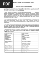 PMJJBY Consent and Application Form | PDF | Financial Services