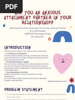 Attachment Style Questionnaire - Short Form (ASQ-SF) | PDF | Attachment ...