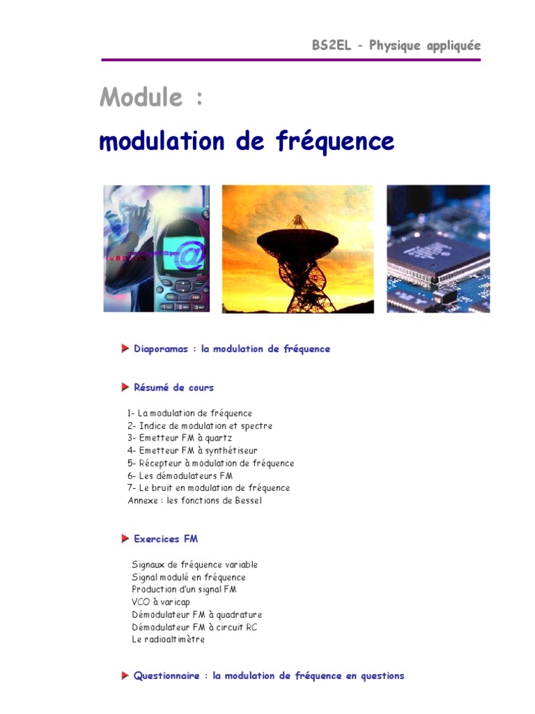 FM Modulation | PDF