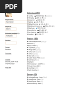 Player Deck List - RK9 Labs | PDF