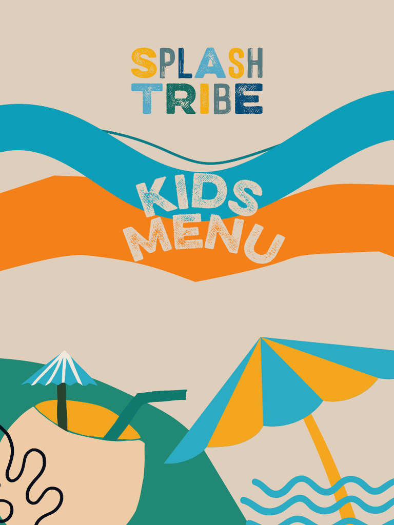Splash Tribe - Kids Menu | PDF