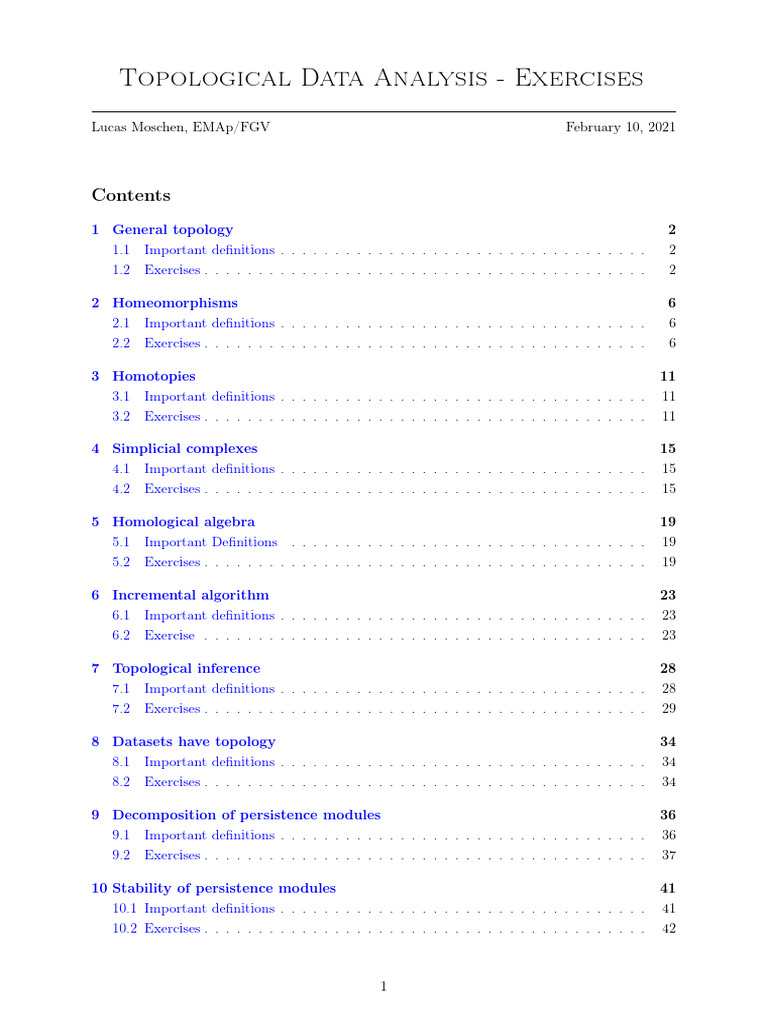 Exercises | PDF | Continuous Function | Functions And Mappings