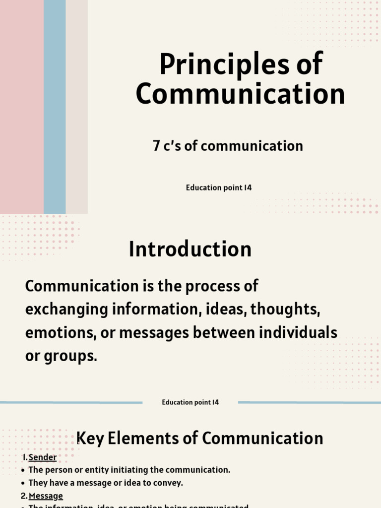 Effective Communication Guide | PDF | Communication | Nonverbal ...