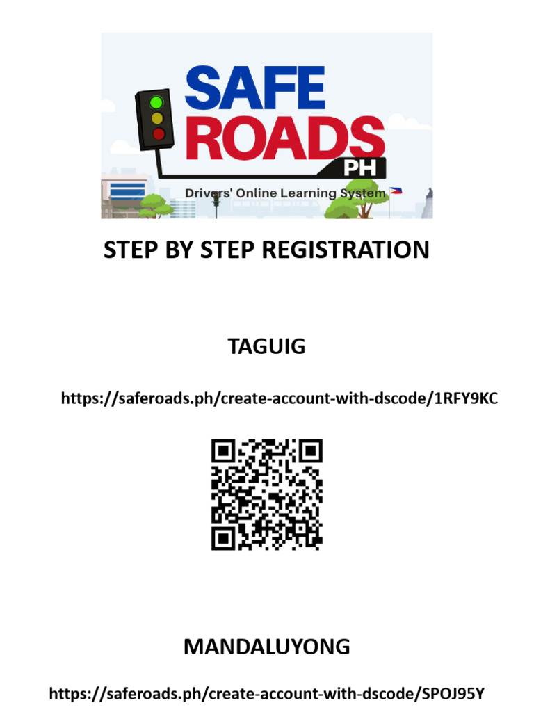 Saferoads Step by Step | PDF