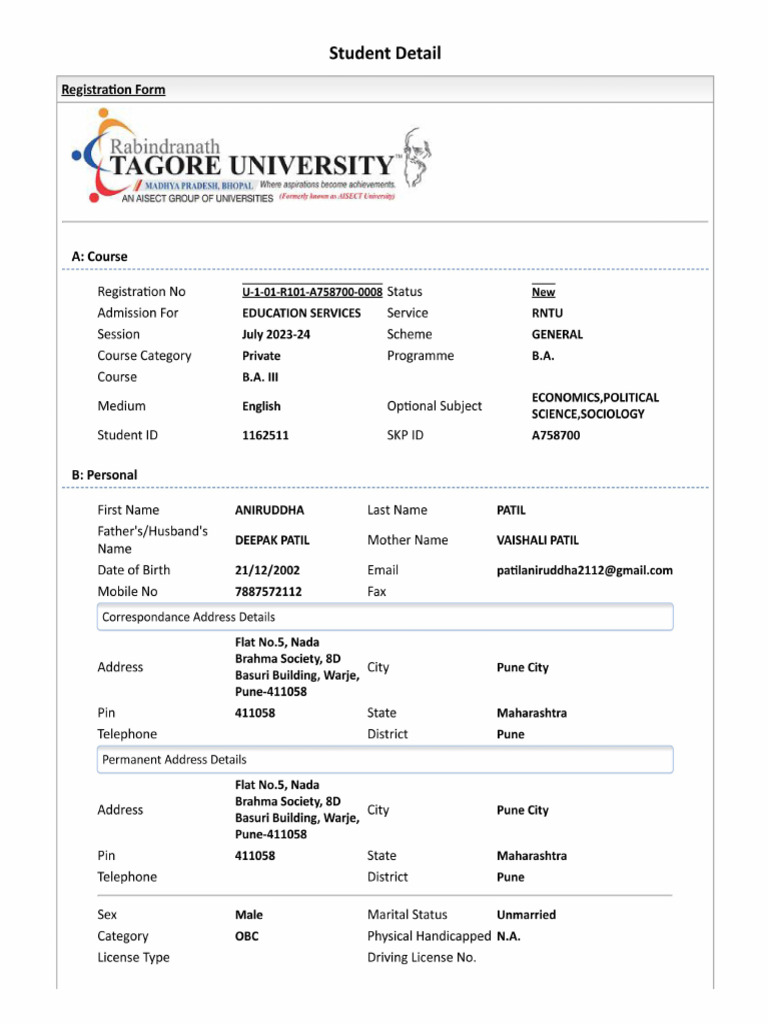 Aniruddha Patil | PDF