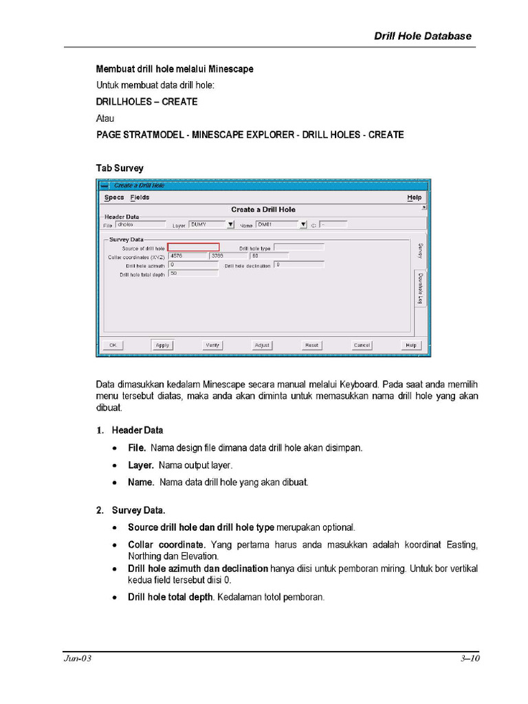 3 Drillhole - Database - Page - 10 | PDF
