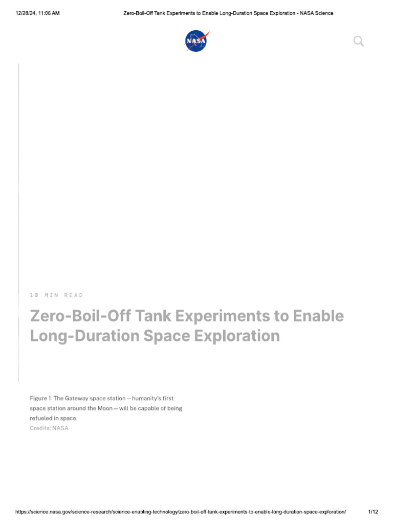 Zero Boil-Off Storage and Transfer | PDF
