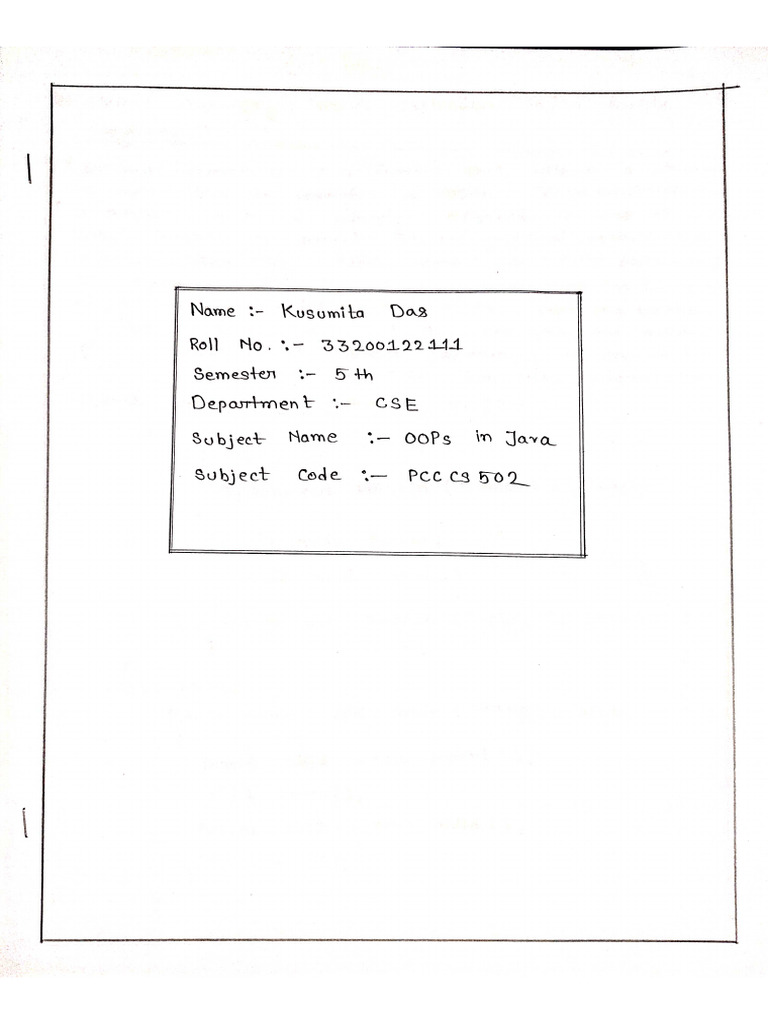 Oops Java Pdf 8899