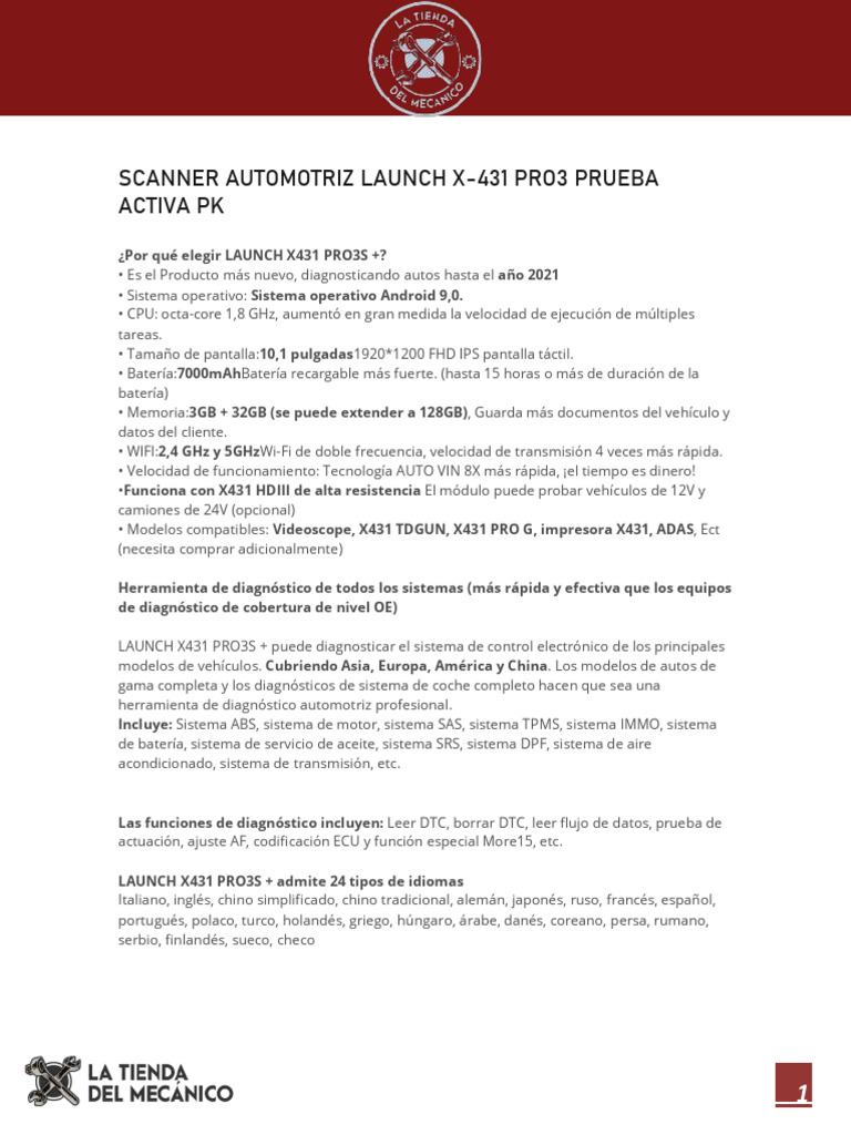 Pro 3 | PDF | Acelerador | Coche