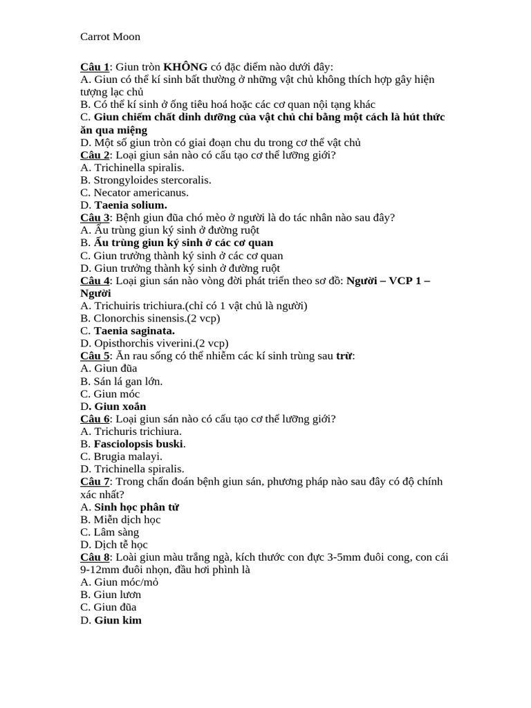 Bài Kiểm Tra KST Lần 2 | PDF