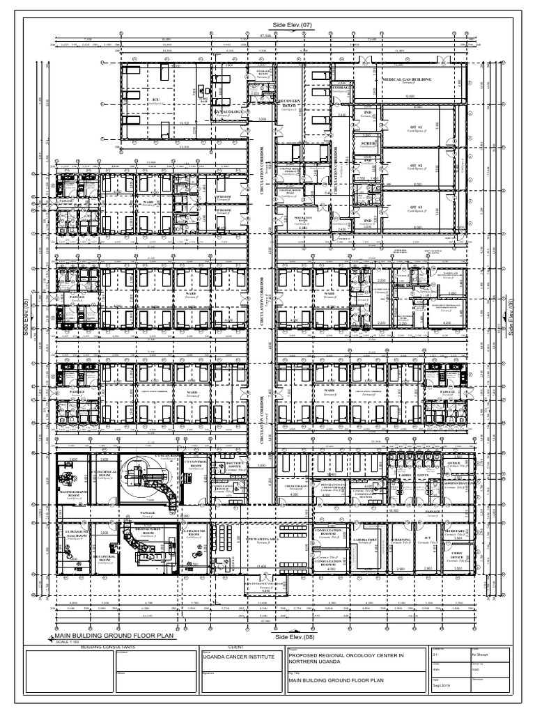 Main Building Ground Floor Plan _sept Rev | PDF