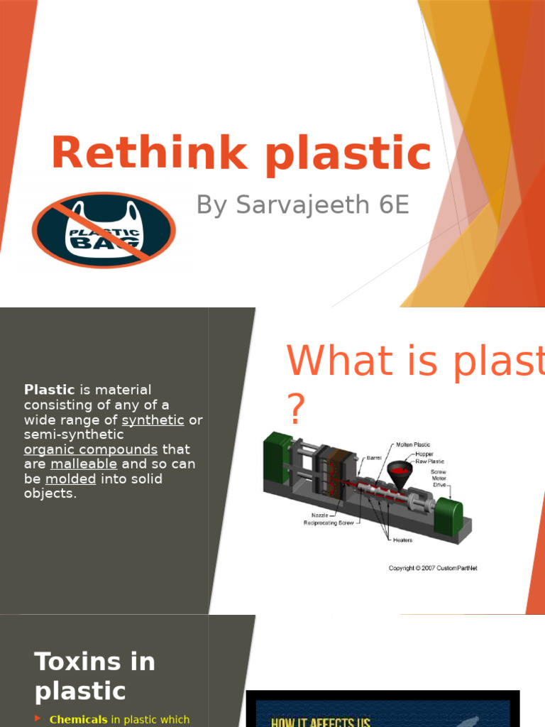 Rethink Plastic (Autosaved) | PDF