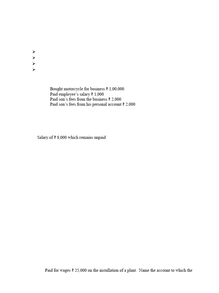 Accountancy Sample Paper - Grade XI - Half Yearly Exam | PDF | Debits ...