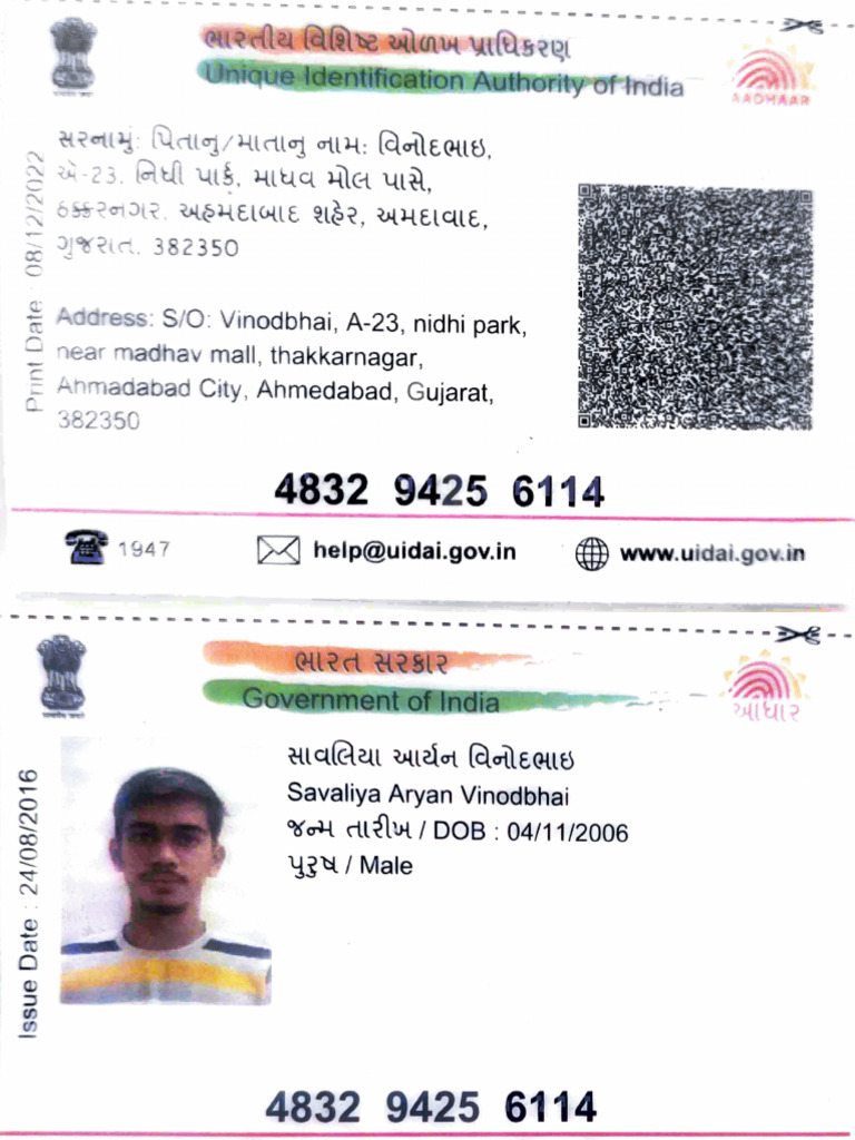 Aadhaar | PDF