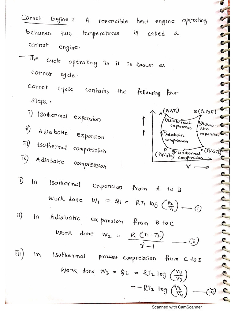 Carnot Engine | PDF