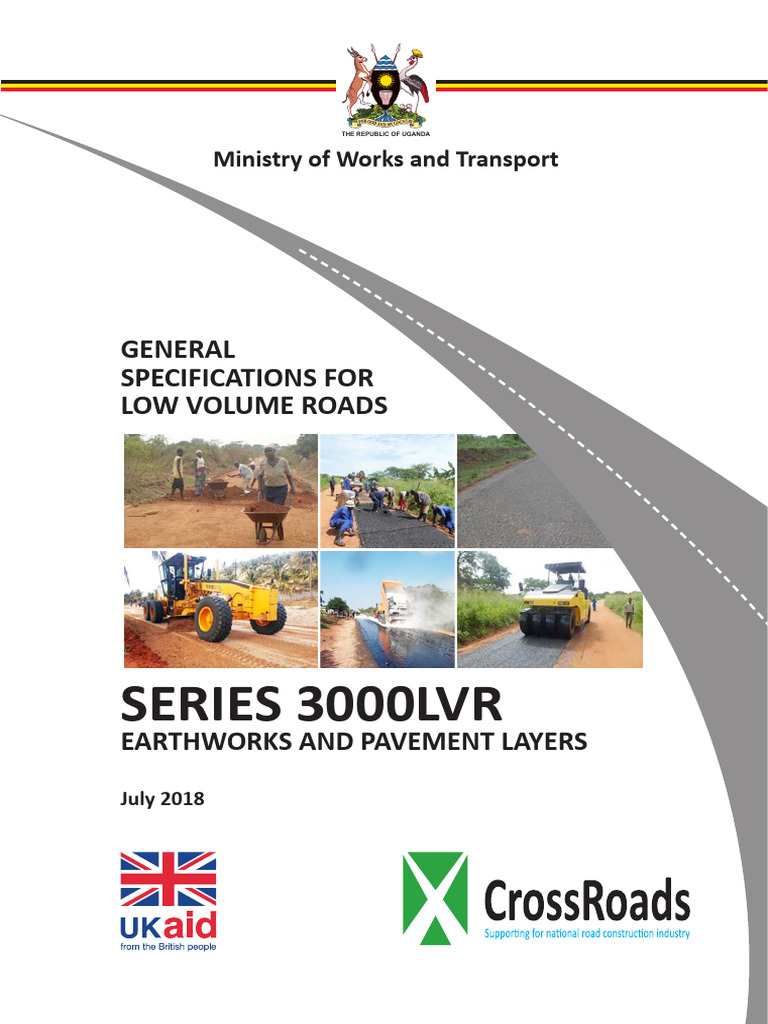 General Specifications For Low Volume Sealed Roads - Earthworks and ...