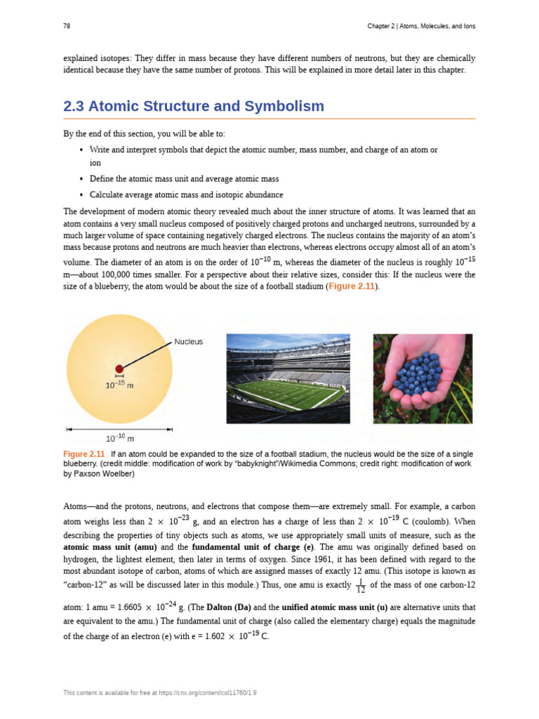 Chemistry Atoms With Knowledge 2 | PDF | Mass Spectrometry | Chemical ...
