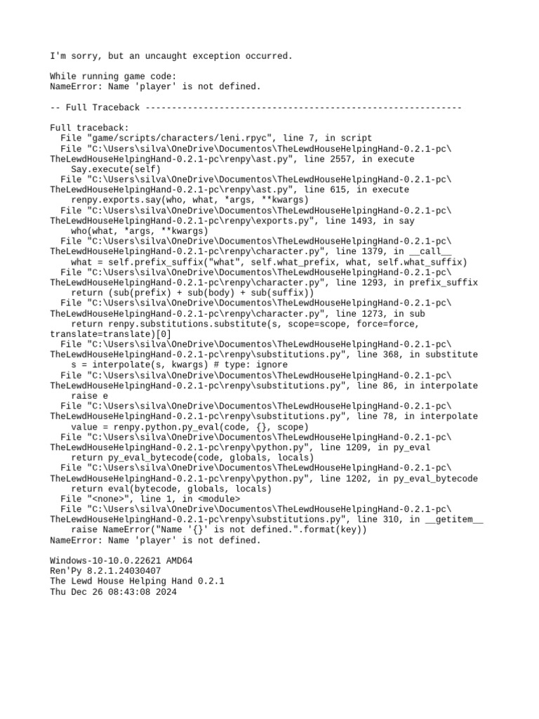 traceback | PDF | Software Engineering | Computer Programming