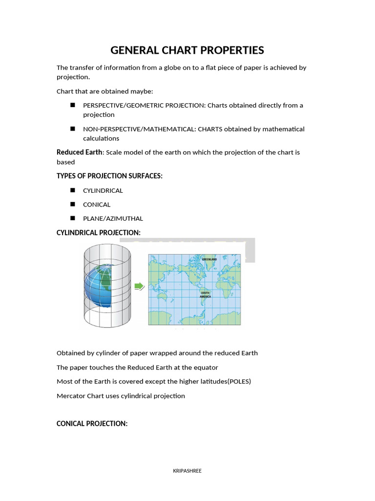 General Chart Properties | PDF | Latitude | Analytic Geometry