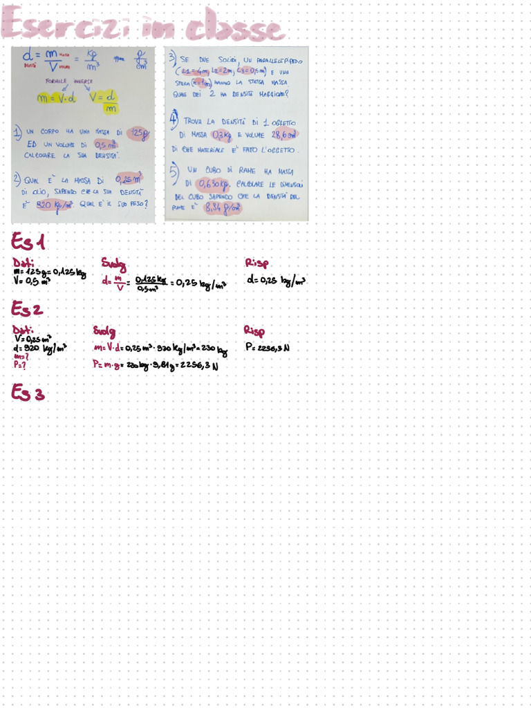 Quaderno di fisica 2 | PDF