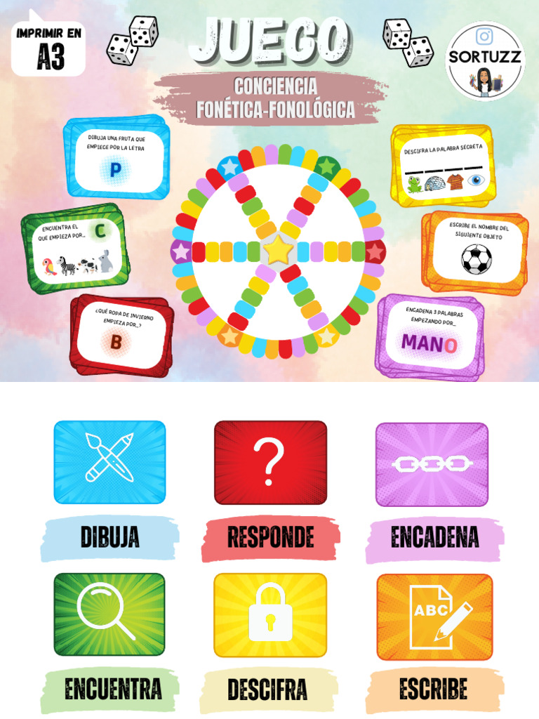 Juego Conciencia Fonetica Fonologica (1) | PDF | Agricultura | Alimentos