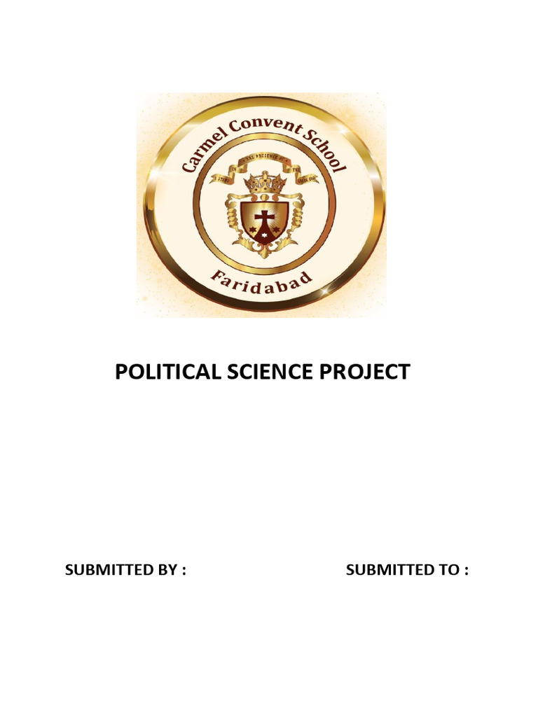 Political Science Project | PDF