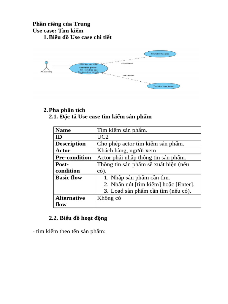 BTL_CNPM Lê Việt Trung | PDF