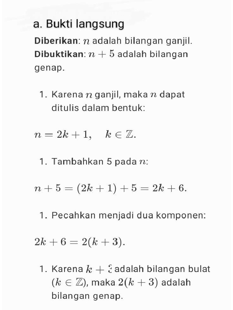 Diskusi Pengantar Matematika - Qumil | PDF