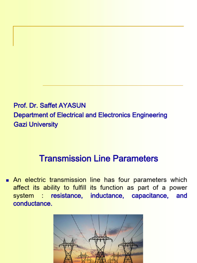 Lecture 3-Transmission Line Inductance | PDF | Electric Power ...