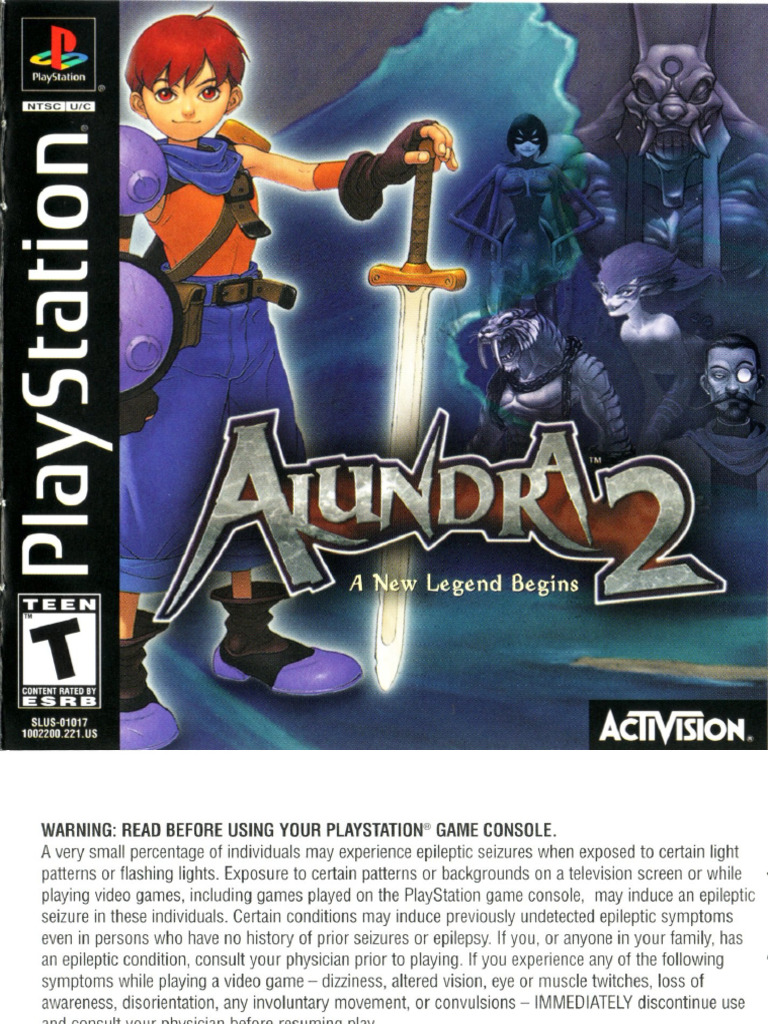 Alundra 2 - Une Legende Est Nee (France)-Manual | PDF